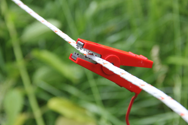 Electric Fence Jumper Lead with HD Clamps – Gallagher Fence